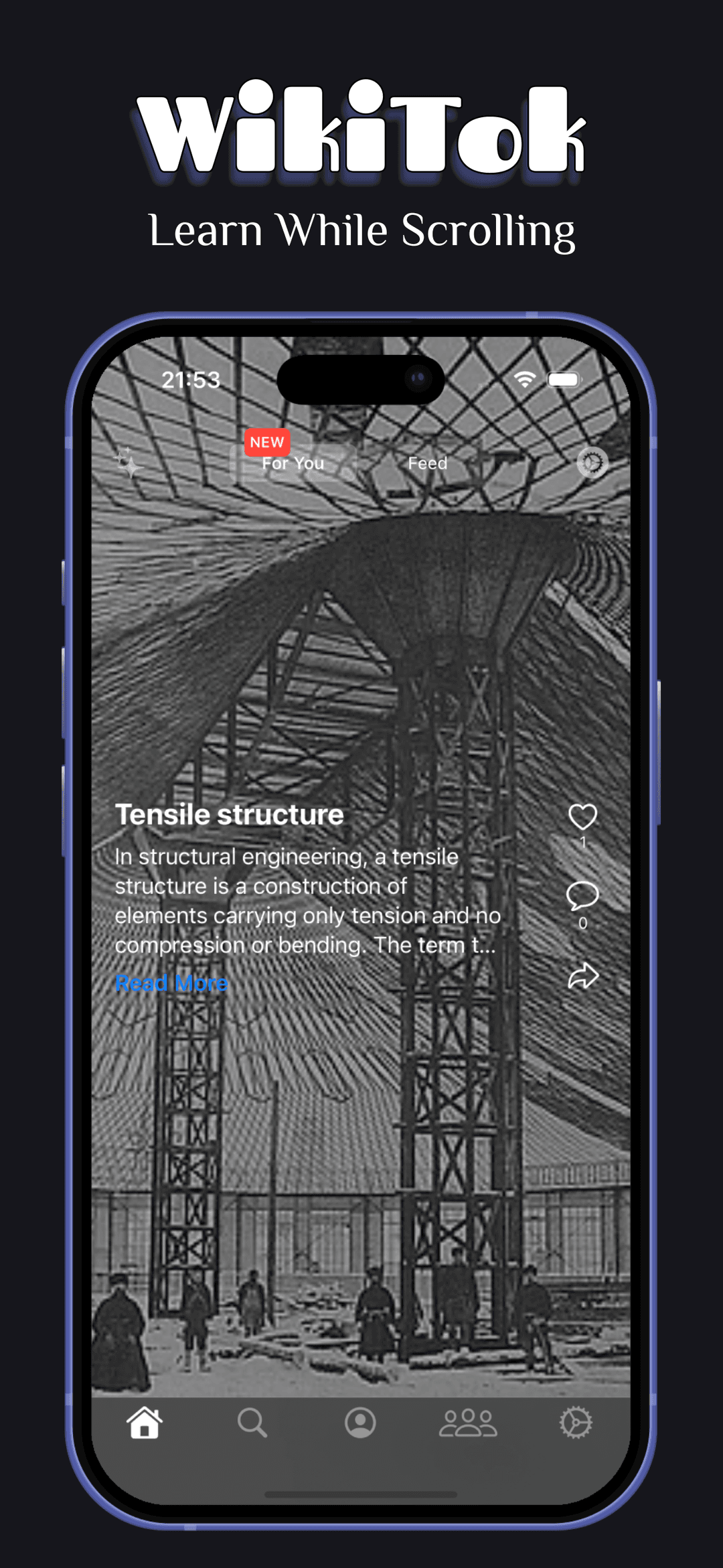 WikiTok - Scroll, Read & Learn | A New Way to Experience Wikipedia